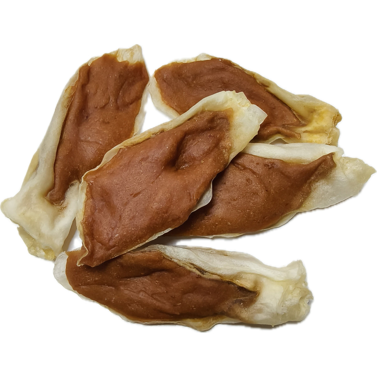 B021 Rabbit Ears Wrapped in Rabbit – DriedDogTreats-Trade