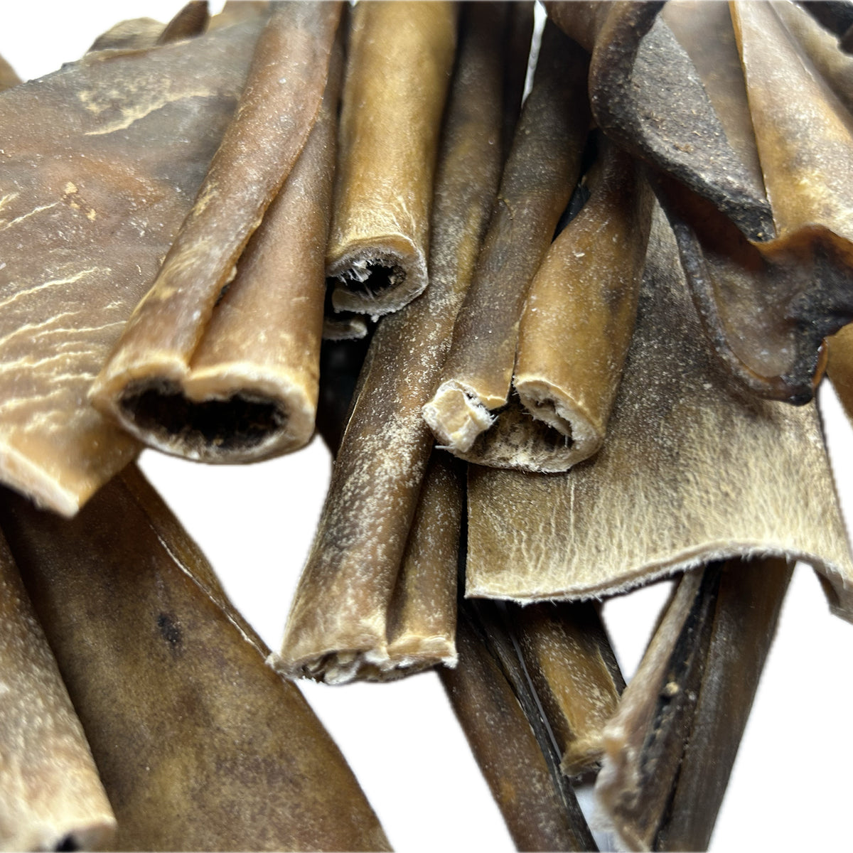 Dried hard deer venison skin 50cm 500g – DriedDogTreats-Trade