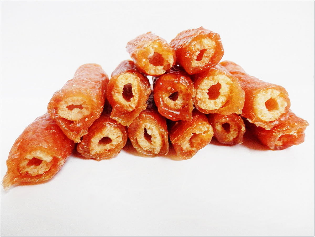 A233 Rice tubes with Chicken – DriedDogTreats-Trade